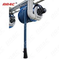 China AA4C car exhaust extracting system auto vehicle exhaust manual fixed tumbler hose reel with fans control customize size for sale