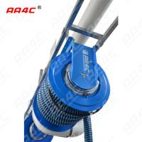 China AA4C car exhaust extracting system auto vehicle exhaust manual fixed tumbler hose reel with fans control customize size for sale