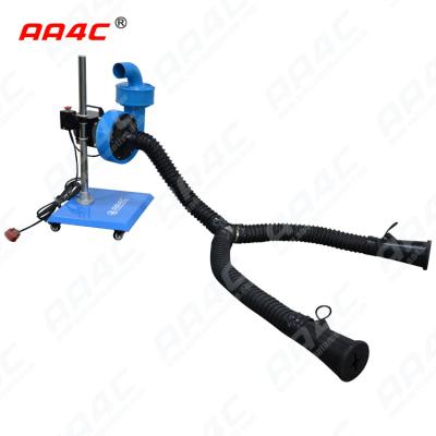 China AA4C car exhaust extracting  system auto vehicle  exhaust  dolly for car with single or dual pipe control customize  siz for sale