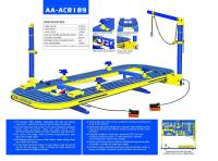 China AA4C Car Bench  chassis straightening machine  auto repair bench AA-ACR189 for sale
