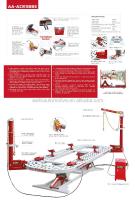 China Auto frame rectifier car chassis straightener auto collision repair system centralized control  AA-ACR388E for sale