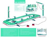China Auto frame rectifier car chassis straightener auto collision repair system AA-ACR299 for sale