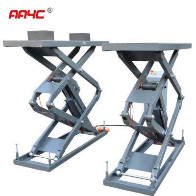 China outdoor full rise hydraulic scissor car lift price for sale