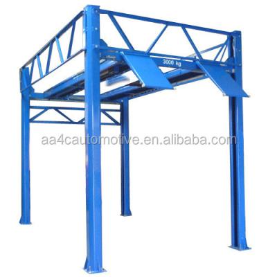 China hydraulic high rise four post car lift ramp for sale