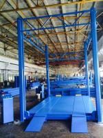 China hydraulic high rise four post car lift ramp for sale