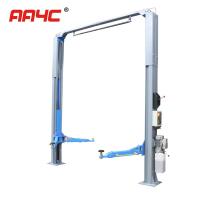 China 8 bends column 2 post free standing car lift for sale