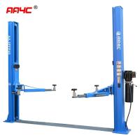 China AA4C 4.5T Manual release 2 post hydraulic lift hydraulic single post car lift for sale