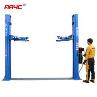 China AA4C 4.5T Manual release 2 post Automobile elevator Maualal relased  2 pillar car lift for sale