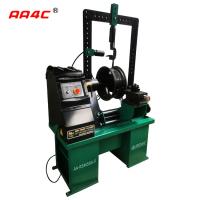 China 0.55kw Automatic Wheel Straightening Machine Equipment Full Teeth Dual Cylinder Rim Processing Machine for sale