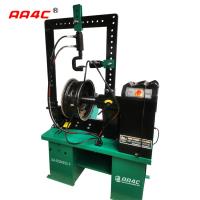 China 0.55kw Automatic Wheel Straightening Machine Equipment Full Teeth Dual Cylinder Rim Processing Machine for sale