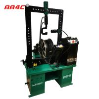 China 0.55kw Automatic Wheel Straightening Machine Equipment Full Teeth Dual Cylinder Rim Processing Machine for sale