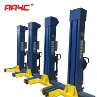 China Mobile Outdoor 4 Post Heavy Duty Truck Lifts For Garage 4 Post Bus Lift 20T 30T 45T for sale