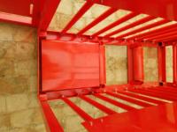China Tire Inflation Cage AA-TIC104 with roller for sale