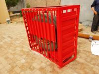 China Tire Inflation Cage AA-TIC104 with roller for sale