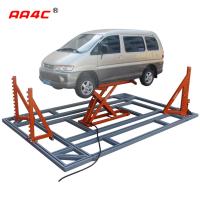 China 4T Car Body Straightener Frame Straightening Tools Underground With Floor Scissor Lift for sale