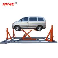 China 4T Car Body Straightener Frame Straightening Tools Underground With Floor Scissor Lift for sale