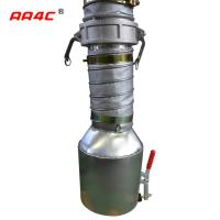 China High Temp Motorized Vehicle Exhaust Hose Reel With Fans Customized Nozzle for sale