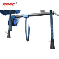 China 220V-240V Vehicle Exhaust Extraction System 8m Hose Car Exhaust Fume Extractor for sale