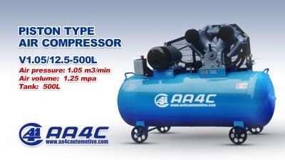 China 7.5KW Workshop Equipments 132Gallon 500L 10 Hp Piston Air Compressor for sale