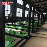 China Auto Car Vehicle Lift Movable 4 Post Car Lift For Garage  auto storage lift  car parking lift for sale