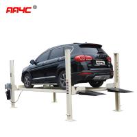 China Movable 4 Post Auto Ramp Auto Hoist Car Vehicle Lift For Parking For Car Parking System for sale