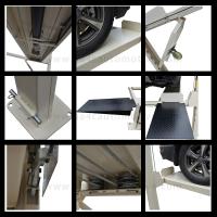 China Movable 4 Post Auto Ramp Auto Hoist Car Vehicle Lift For Parking For Car Parking System for sale