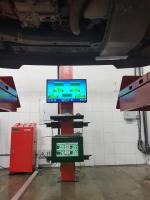 China AA4C Automatically Move Double Screen  Computer four Wheel Alignment 3D Wheel Aligner  AA-DT121BT for sale