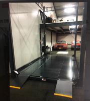 China AA4C High Rise 4 Post Car Lift  Car Vehicle Lift Car Elevator Car Parking Lift 4M High With Full Platform for sale