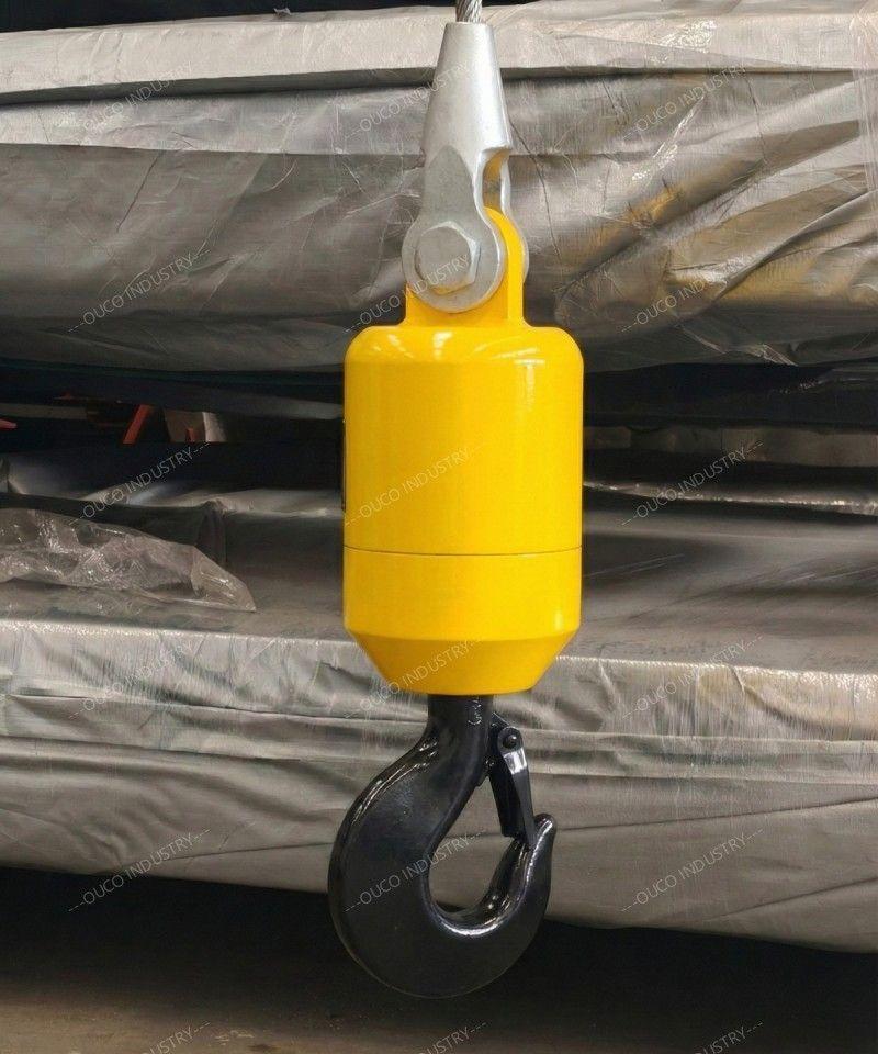 DIN-type swivel hook