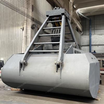 China 27 CBM Mechanical Four Rope Clamshell Grabs Bucket High Performance for sale