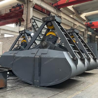 China 24 CBM Grain Mechanical Grab Bucket Bulk Material for sale