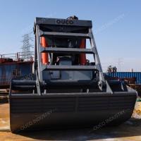 China 15 CBM Wireless Radio Remote Control clamsheel Grab Bucket Q345 for sale