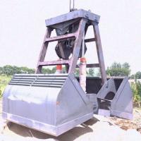 China 4 CBM Wireless Radio Remote Control Grab Dual Scoop Deck Crane for sale