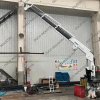 China Hydraulic Power Marine / Deck Crane Telescopic Boom Pedestal for sale