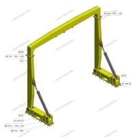China 35 TON SWL Marine A Frame for OSV Vessel for sale