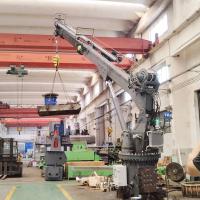 China OUCO 2.5T 14M Hydraulic Boat Crane With Extending Boom for sale