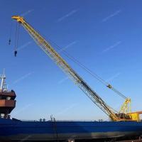 China OUCO 3T 40M Offshore Platform Crane Barge Mounted With Diesel Engine for sale