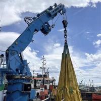 China OUCO 9T16.31M Knuckle Telescope Boom Pedestal Crane for sale