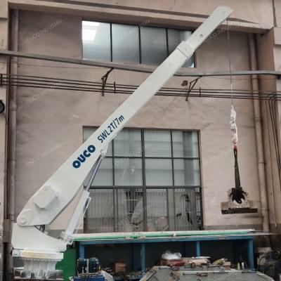 China 2T7M Yacht Deck Crane for sale
