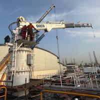 China 1T30M Offshore Extending Boom Crane for sale