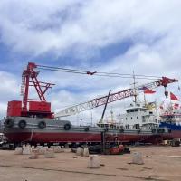 China 45M Floating Dock Crane for Dredging for sale