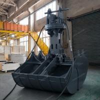 China 3.5 m³ Hydraulic Rotating Excavator Clamshell Grab with 360-Degree Rotation and Q345B Stainless Steel Construction for sale