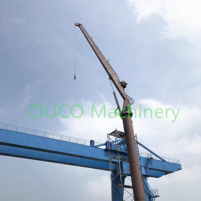 China 1.3t Easy Maintenance 9.1m Fixed Boom Marine Cranes for sale