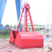 China Lifting Bulk 2 Peels Clamshell Mechanical Grab Bucket for sale