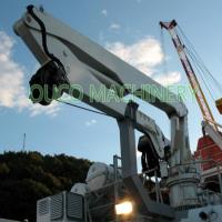 China Steel Structure 5t Extendable 10m knuckle Marine Cranes for sale