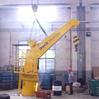 China 4t Electrical 2.6m CCS Telescopic Boom Crane for sale
