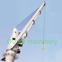 China 20m Customized 25t Knuckle Boom Pedestal Marine Cranes for sale