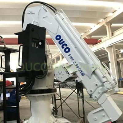 China 1t Telescopic 360 Degree Hydraulic Ship Deck Cranes for sale