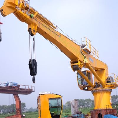 China Cargo Bulks OUCO 36M Telescopic 1.5T Long Boom Crane for sale