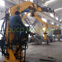 China Marine 6m Folding Boom Offshore Knuckle Boom Crane for sale